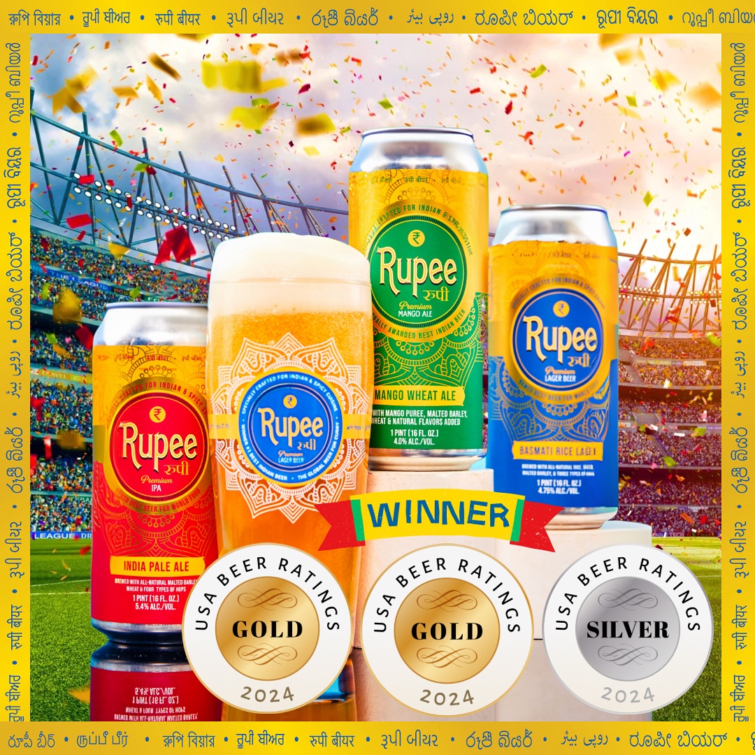 Rupee Wins Big at The USA Beer Ratings Competition - Rupee Beer